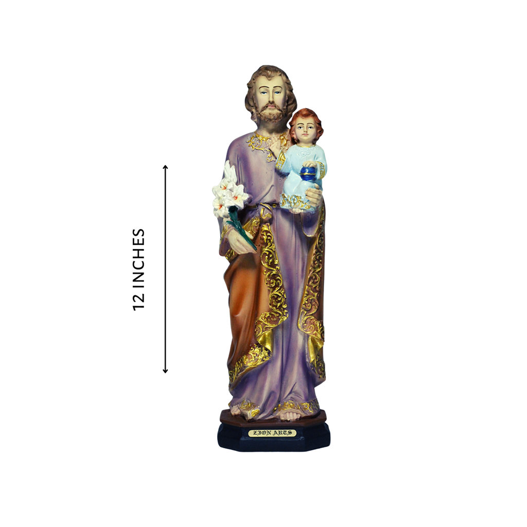 Buy St.joseph Online | 12 Inches Small Size Statue | Resin | Best ...